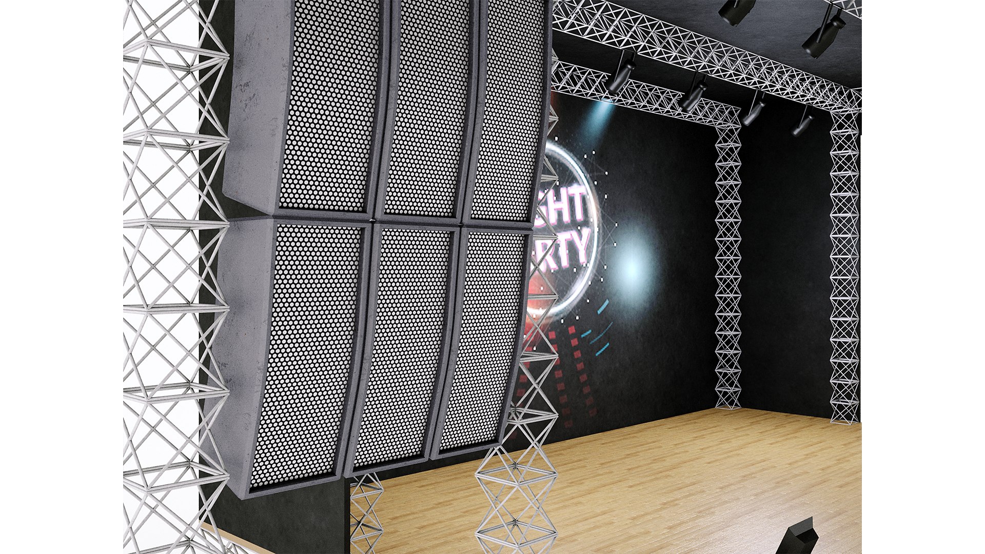 Concert Scene Model - TurboSquid 1580522