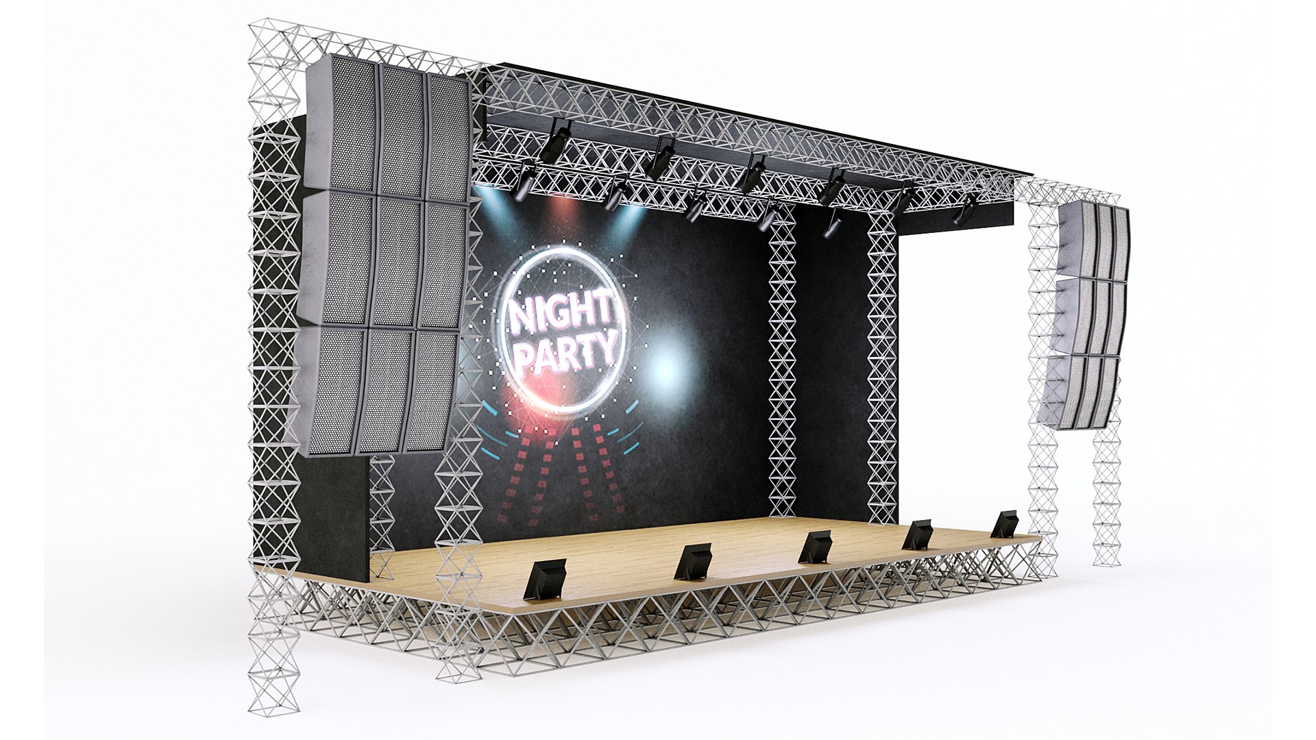 Concert Scene Model - TurboSquid 1580522