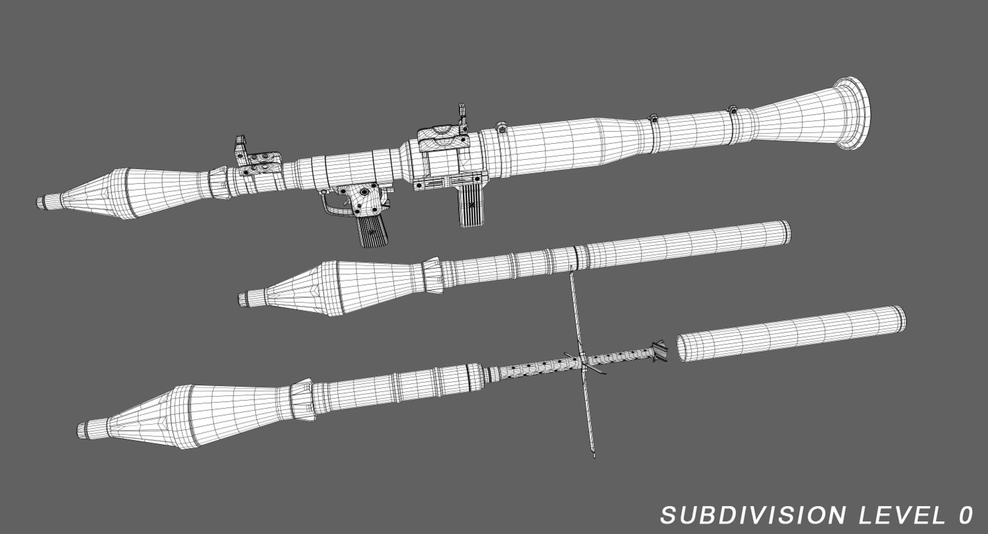 3D 4k Rpg Model - TurboSquid 1210621