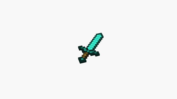 modelo 3d espadas minecraft - TurboSquid 1842694