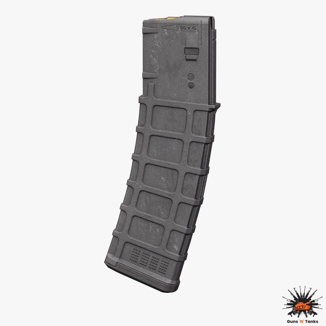 3D AR15 Polymer 40R Magazine - TurboSquid 2409560