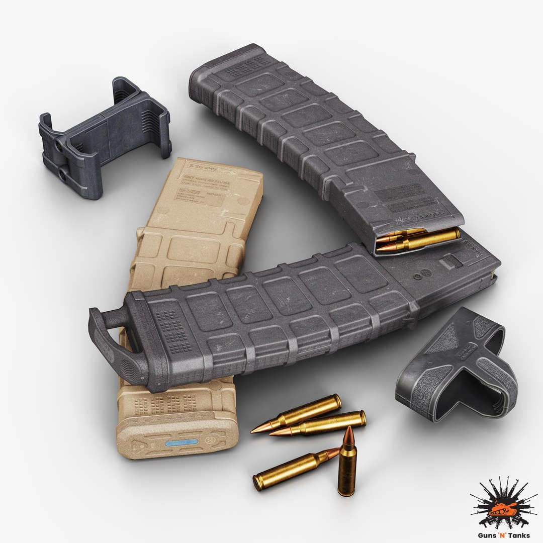 3D AR15 Polymer 40R Magazine - TurboSquid 2409560