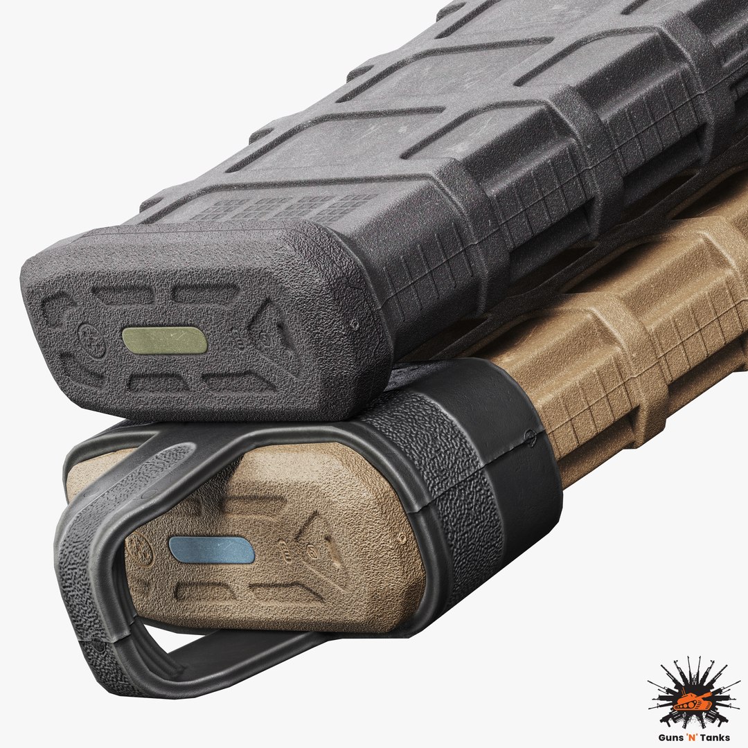 3D AR15 Polymer 40R Magazine - TurboSquid 2409560