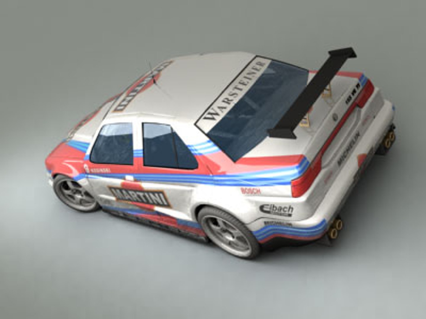 Alfa Romeo V6 Ti 3d Model