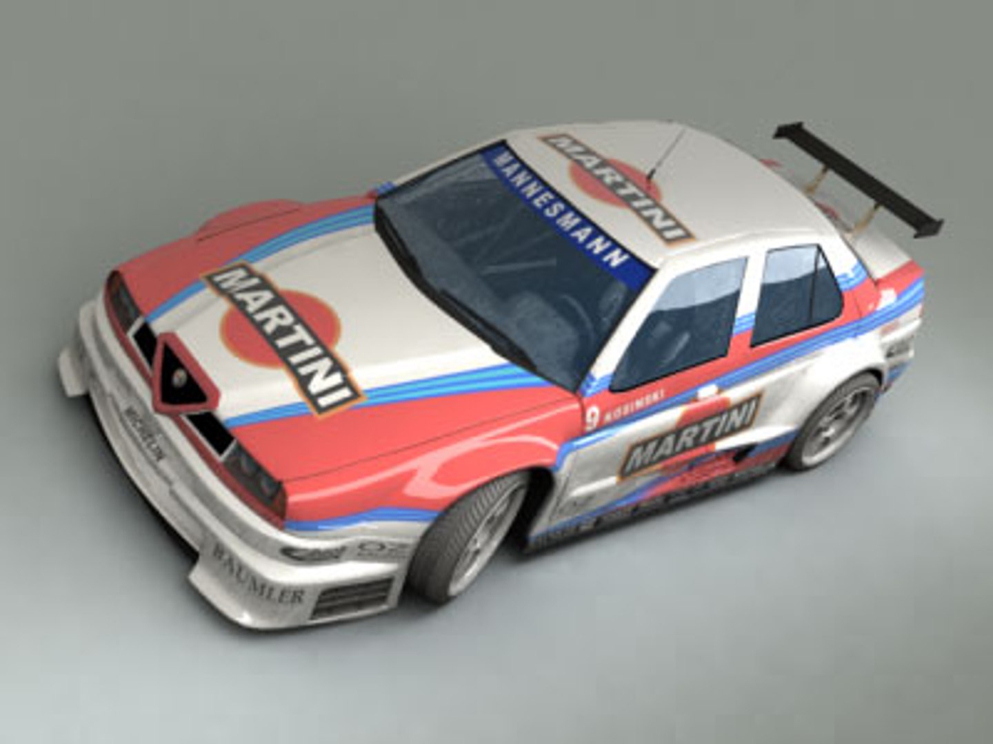 Alfa Romeo V6 Ti 3d Model