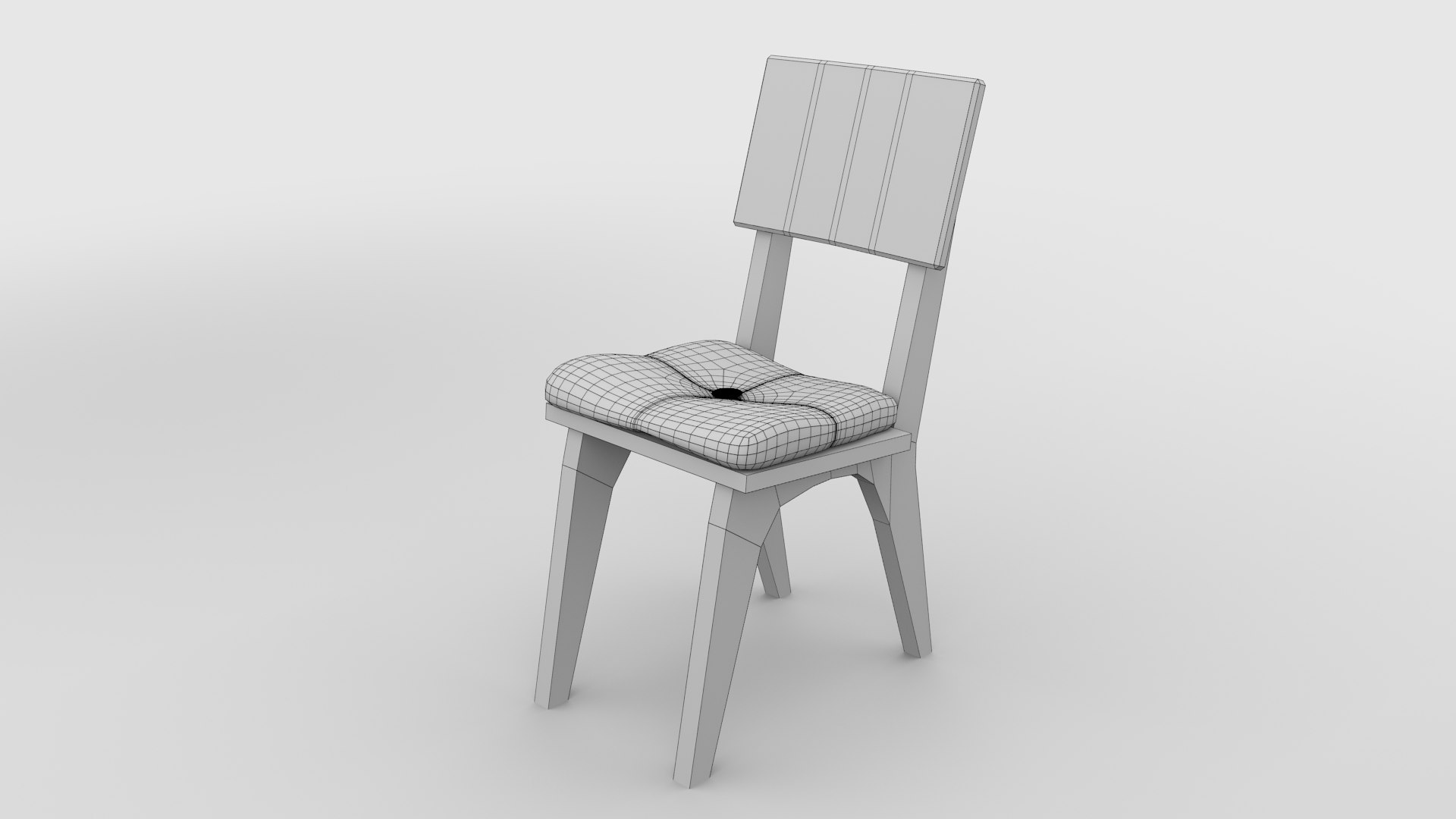 3d chair model