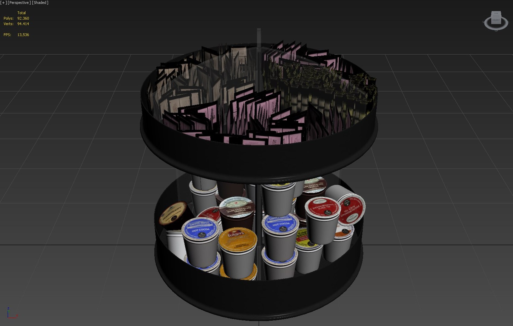 Condiment Organizer 3d 3ds