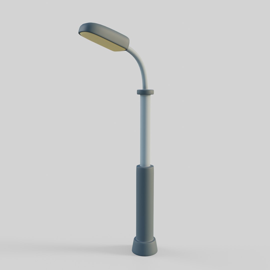 3D Cartoon Street Light 5 Model - TurboSquid 2054245