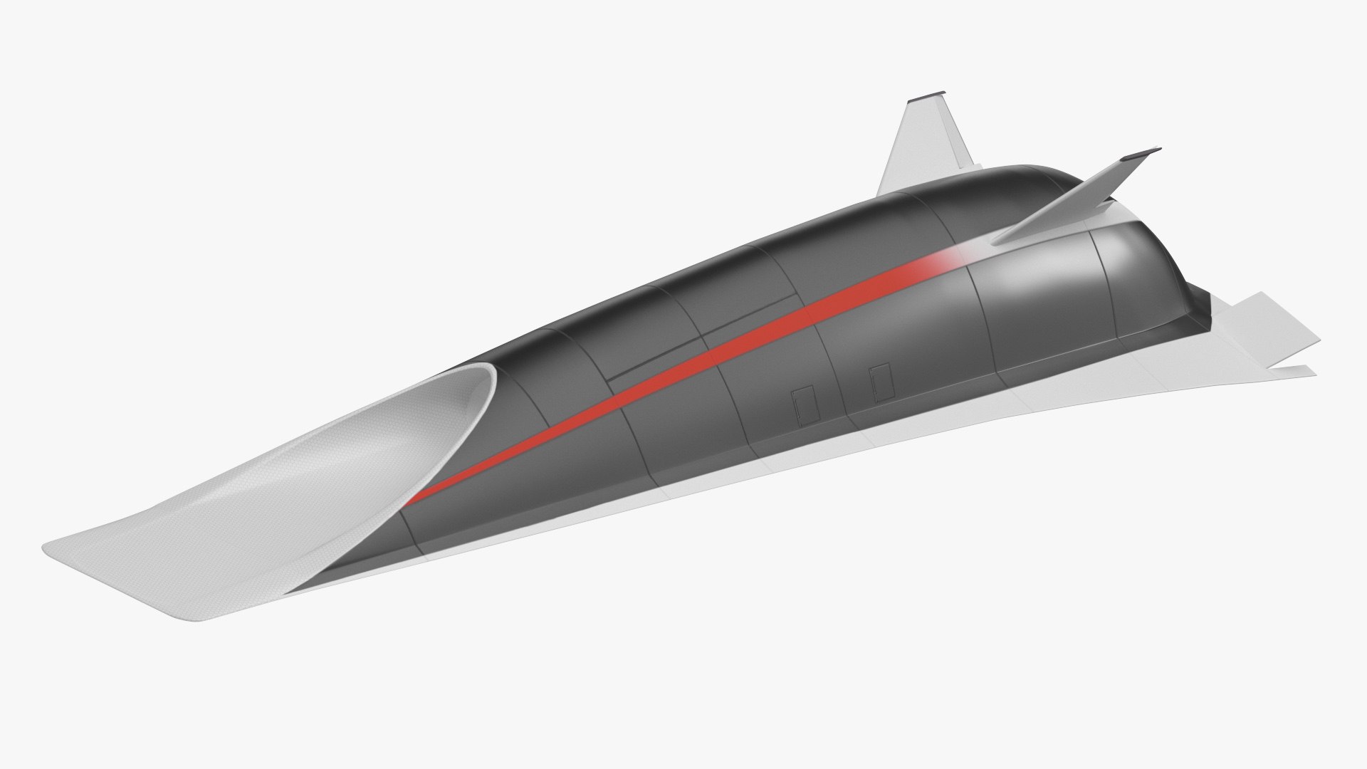 3D Commercial Hypersonic Passenger Plane - TurboSquid 2270109