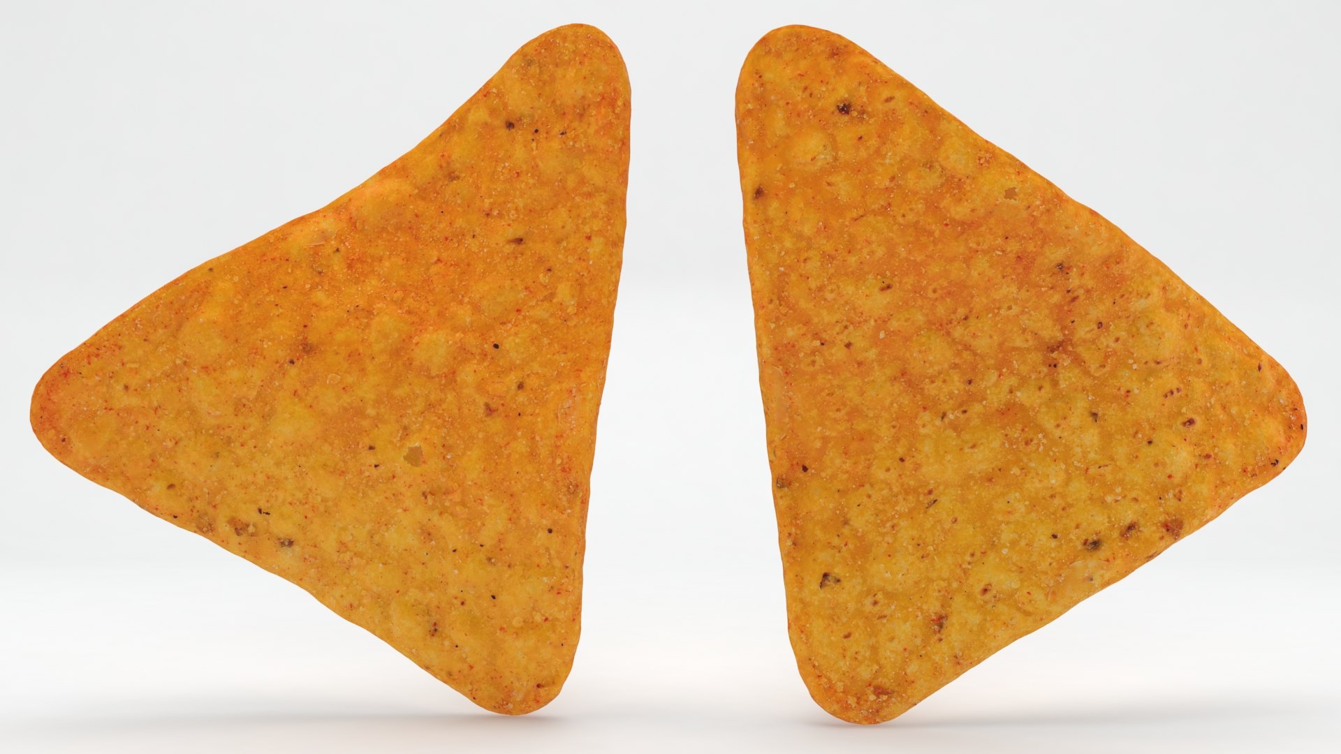 3D Nacho Cheese Doritos Chips Pile Model - TurboSquid 1836860