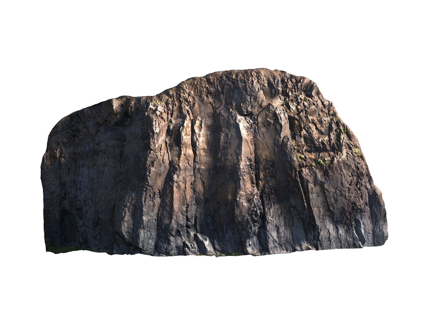 Madagascar Cliff Rock 16k 3D - TurboSquid 1170607