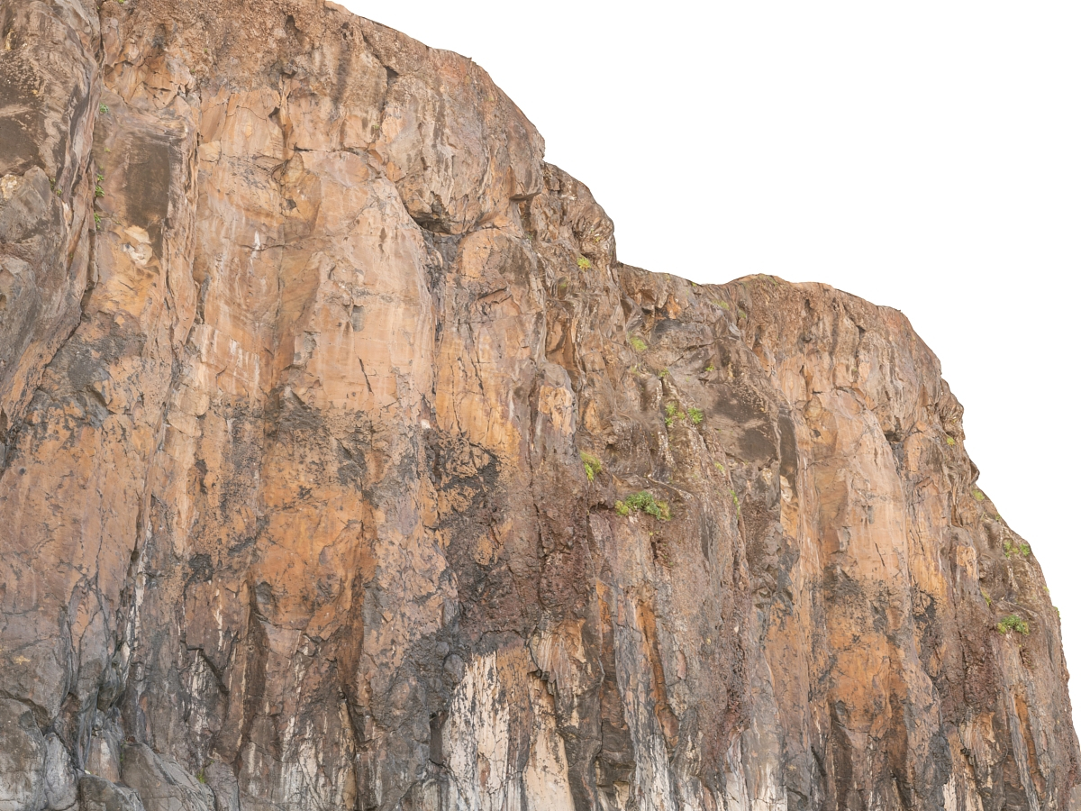 Madagascar cliff rock 16k 3D - TurboSquid 1170607