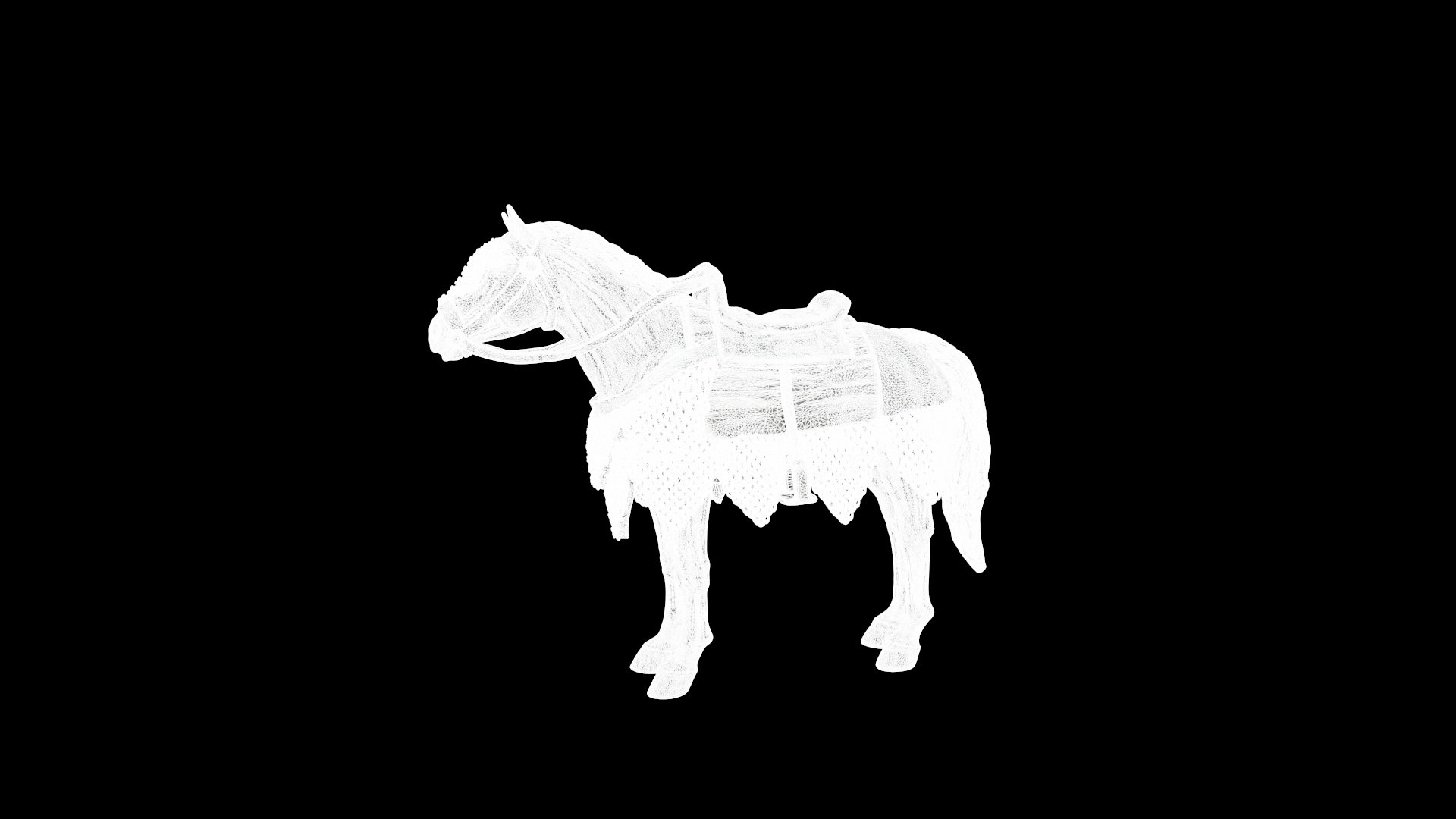 Crusader Horse 1 3D Model - TurboSquid 2320161