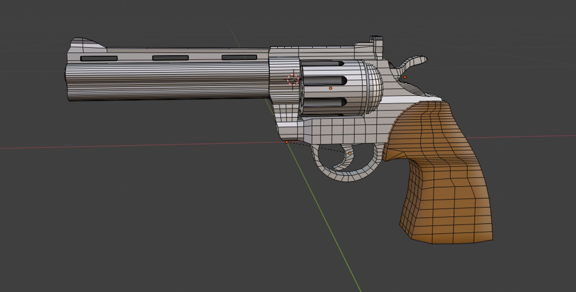 Free 3D Shooter Revolver Weapon - TurboSquid 1637477
