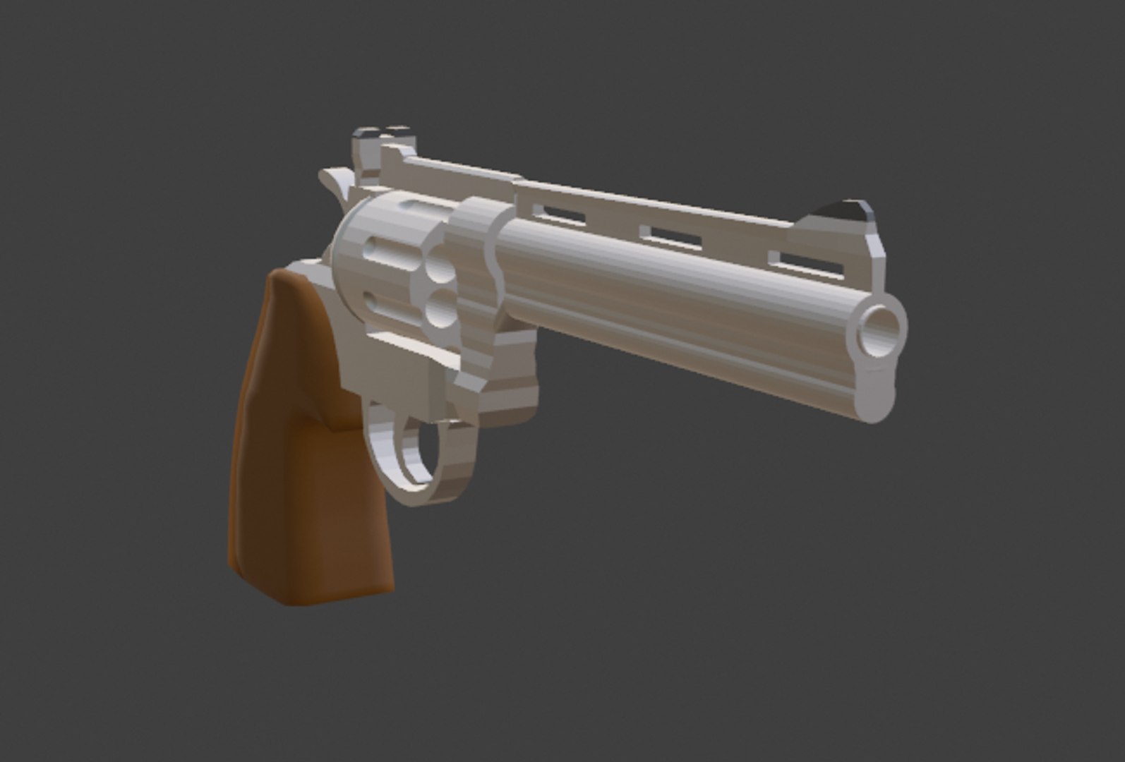 Free 3D Shooter Revolver Weapon - TurboSquid 1637477