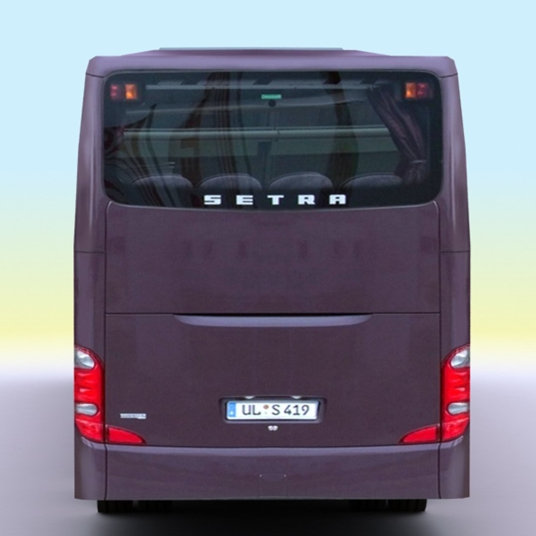 2009 Setra S419 Gt 3d 3ds