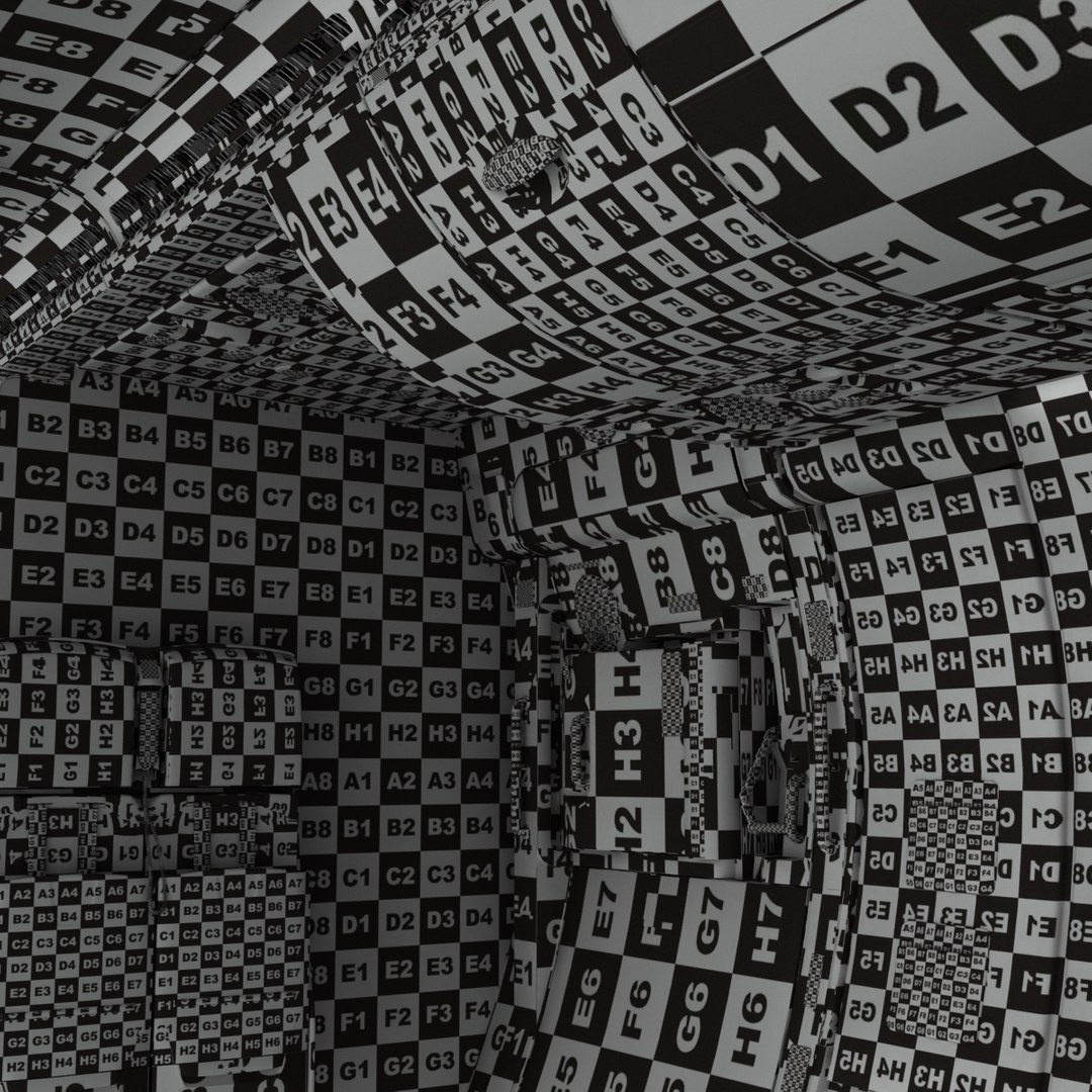 3d emergency exit wall section model