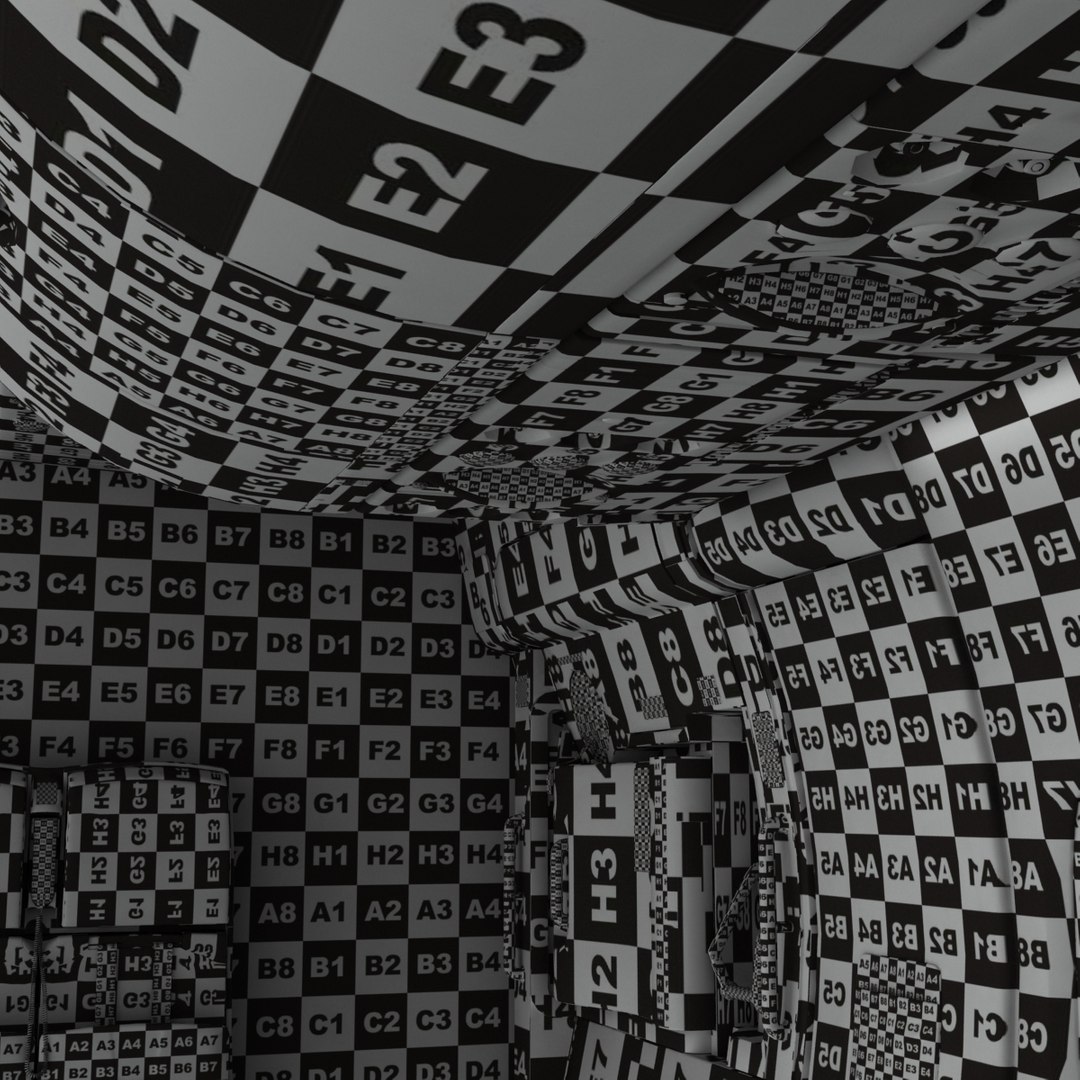 3d emergency exit wall section model