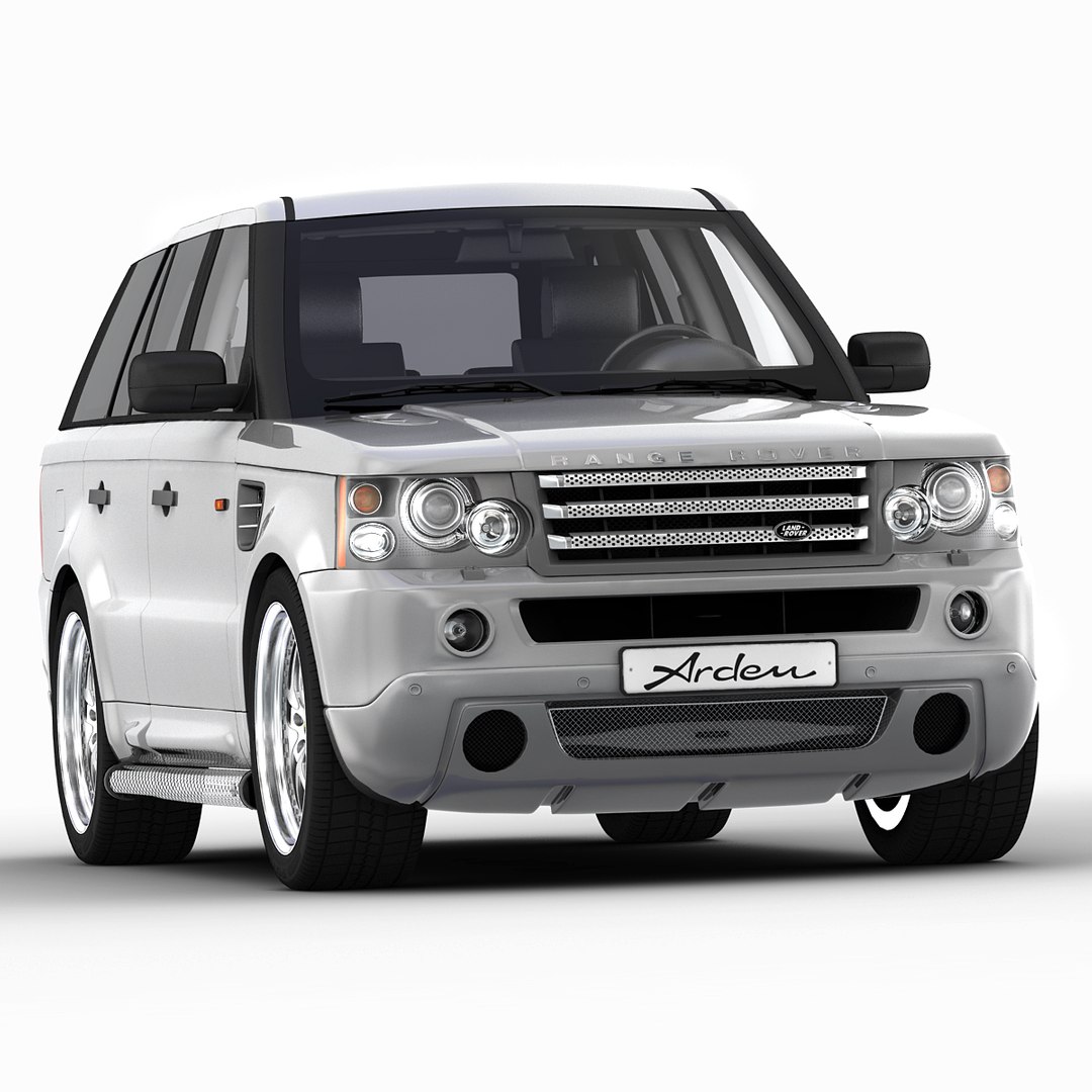 3d Realistic Range Rover Sport