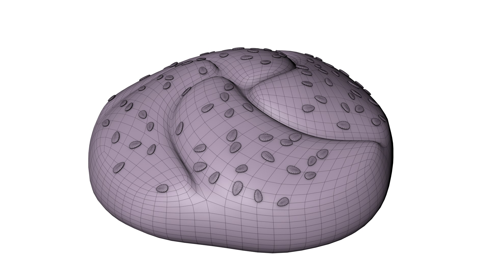 3D Cartoon Bread - TurboSquid 2171307