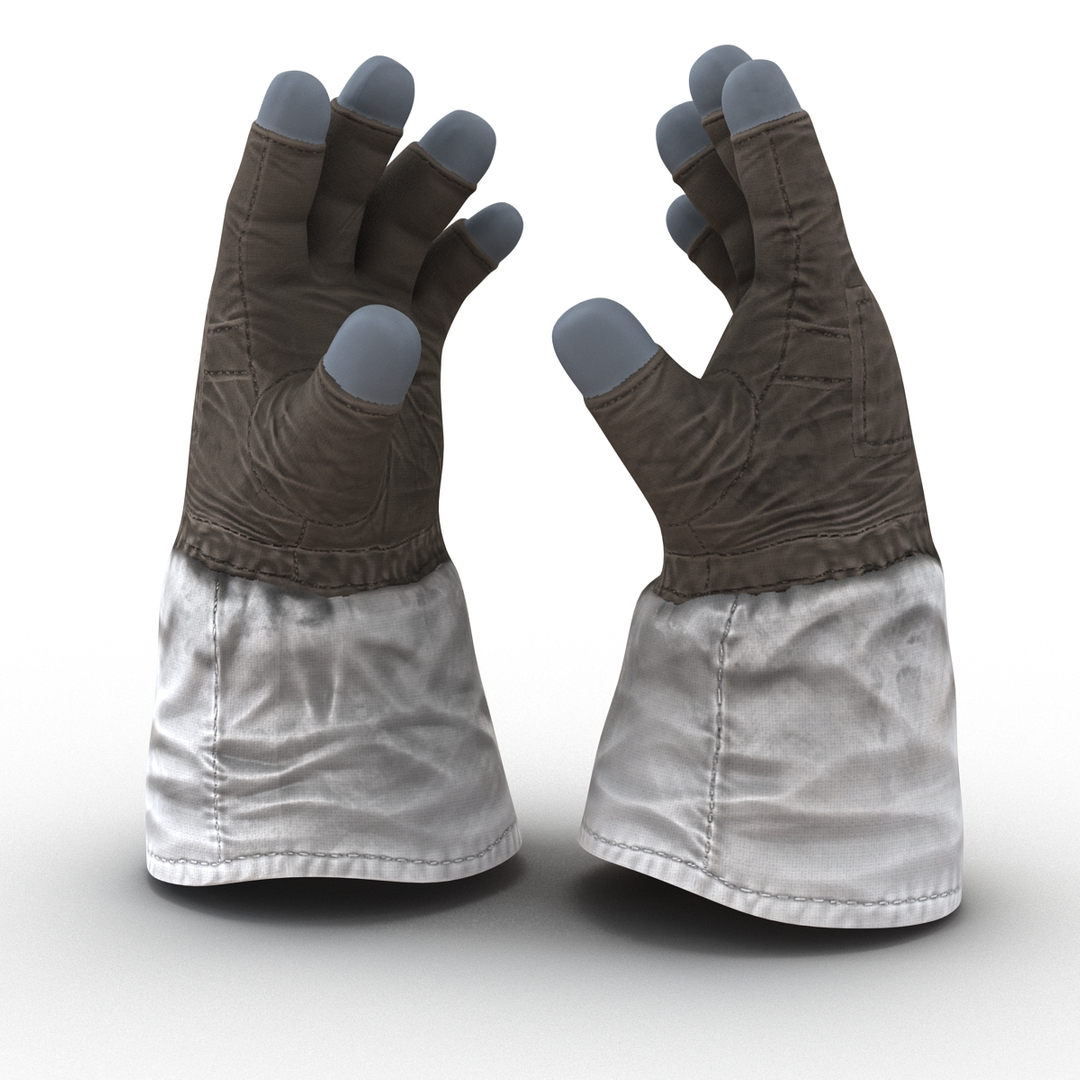 3d Space Gloves Model