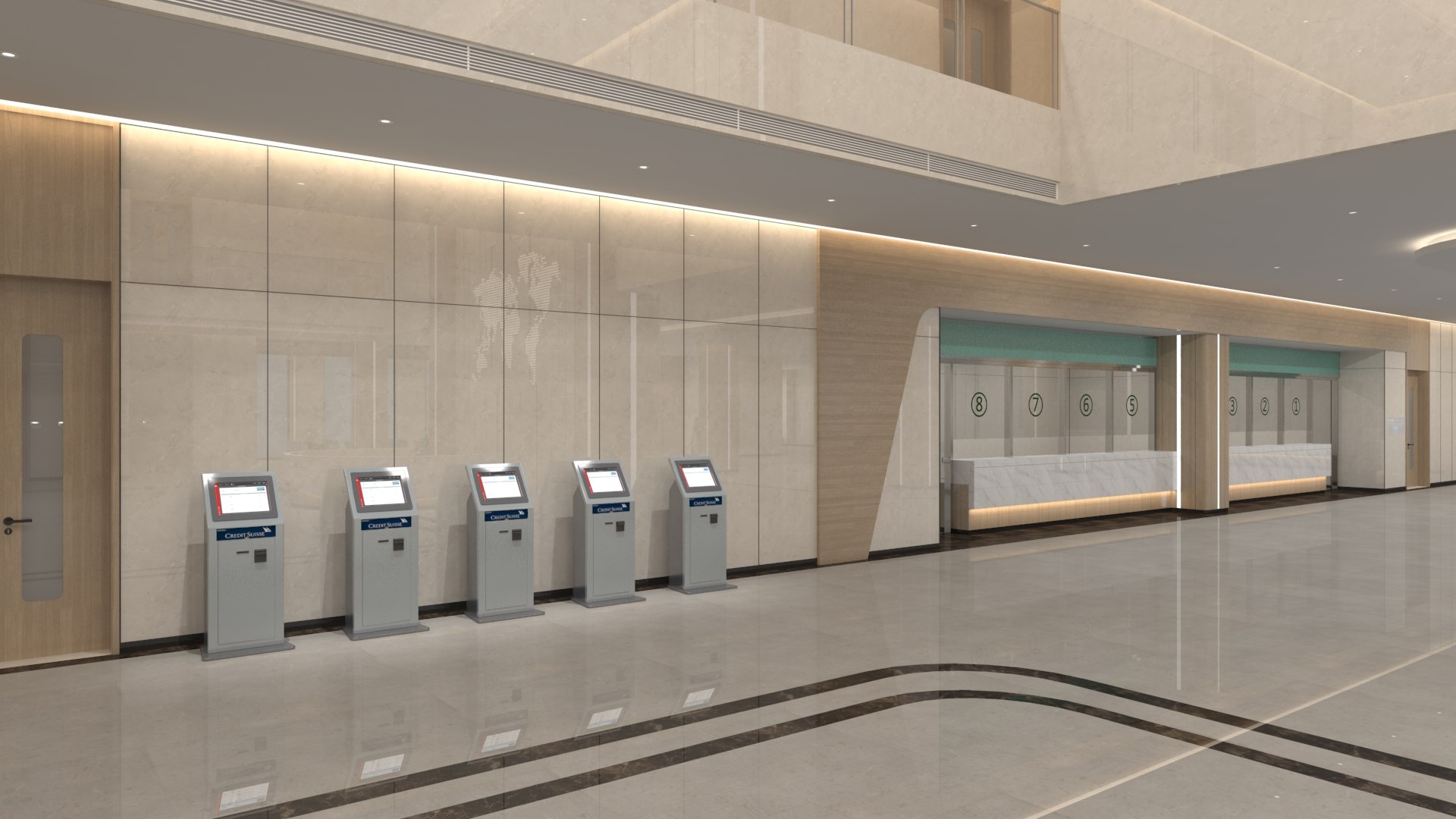 Modern Hall 50 3D Model - TurboSquid 2331950