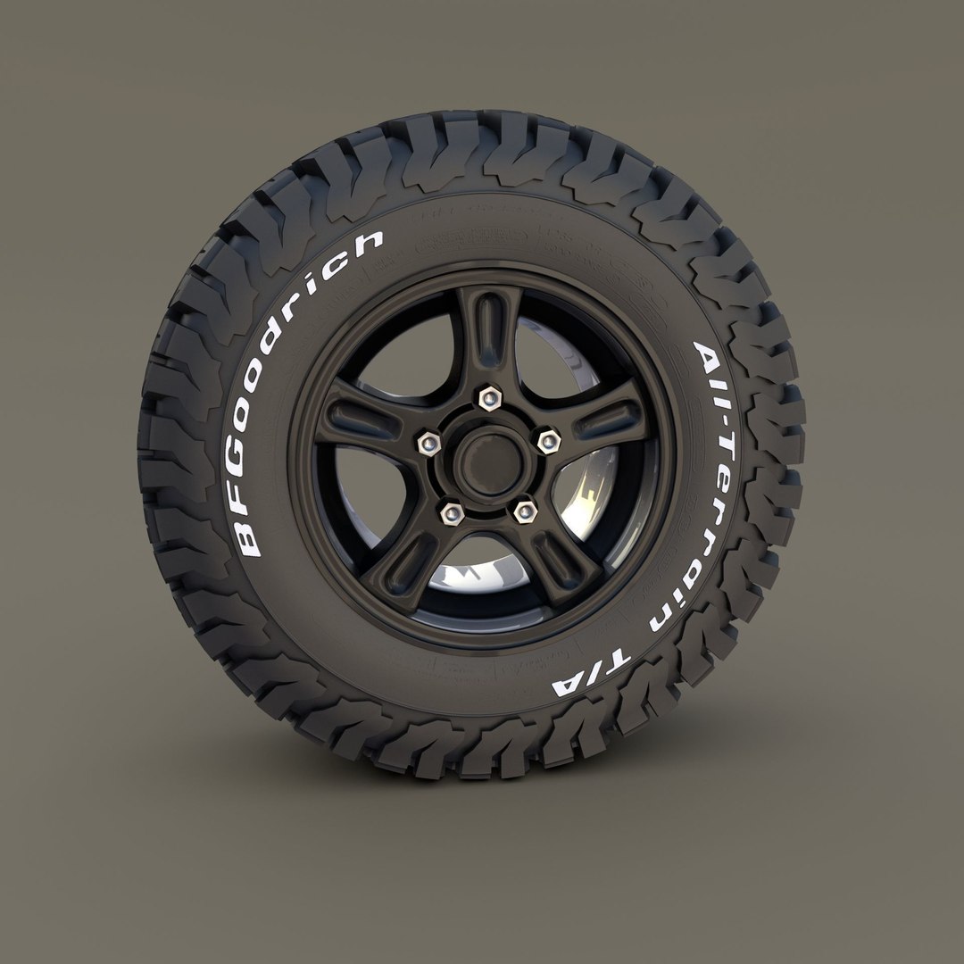 Offroad Wheel Goodrich 3D Model - TurboSquid 1283626