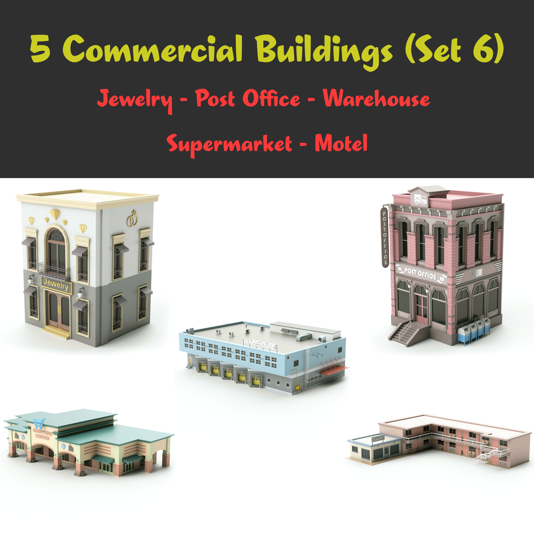 3D fivestore06 store - TurboSquid 1412969