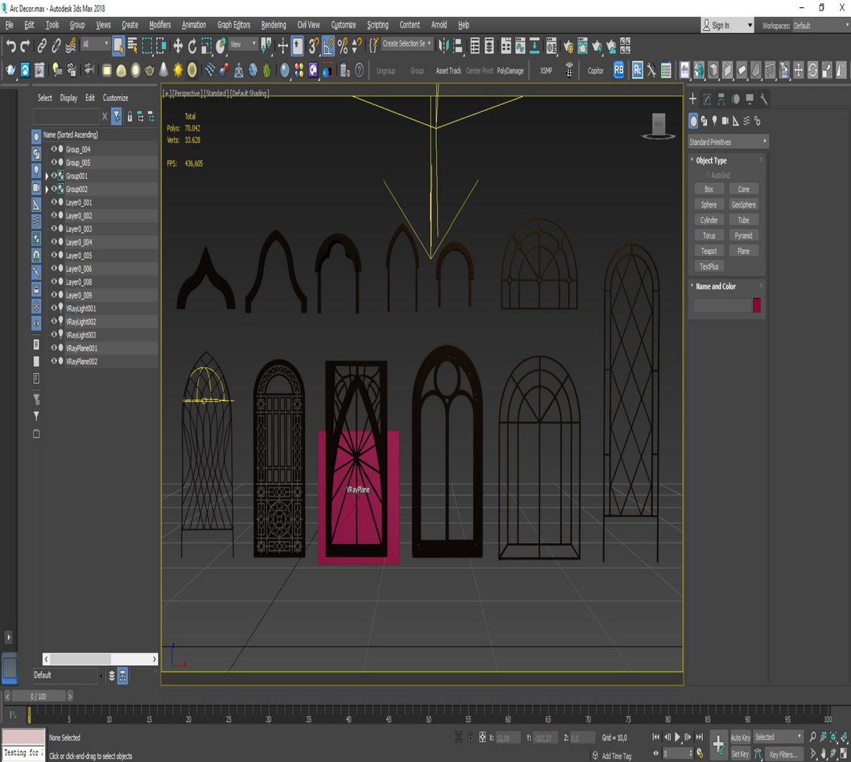 Arc Decor 3D - TurboSquid 1831706