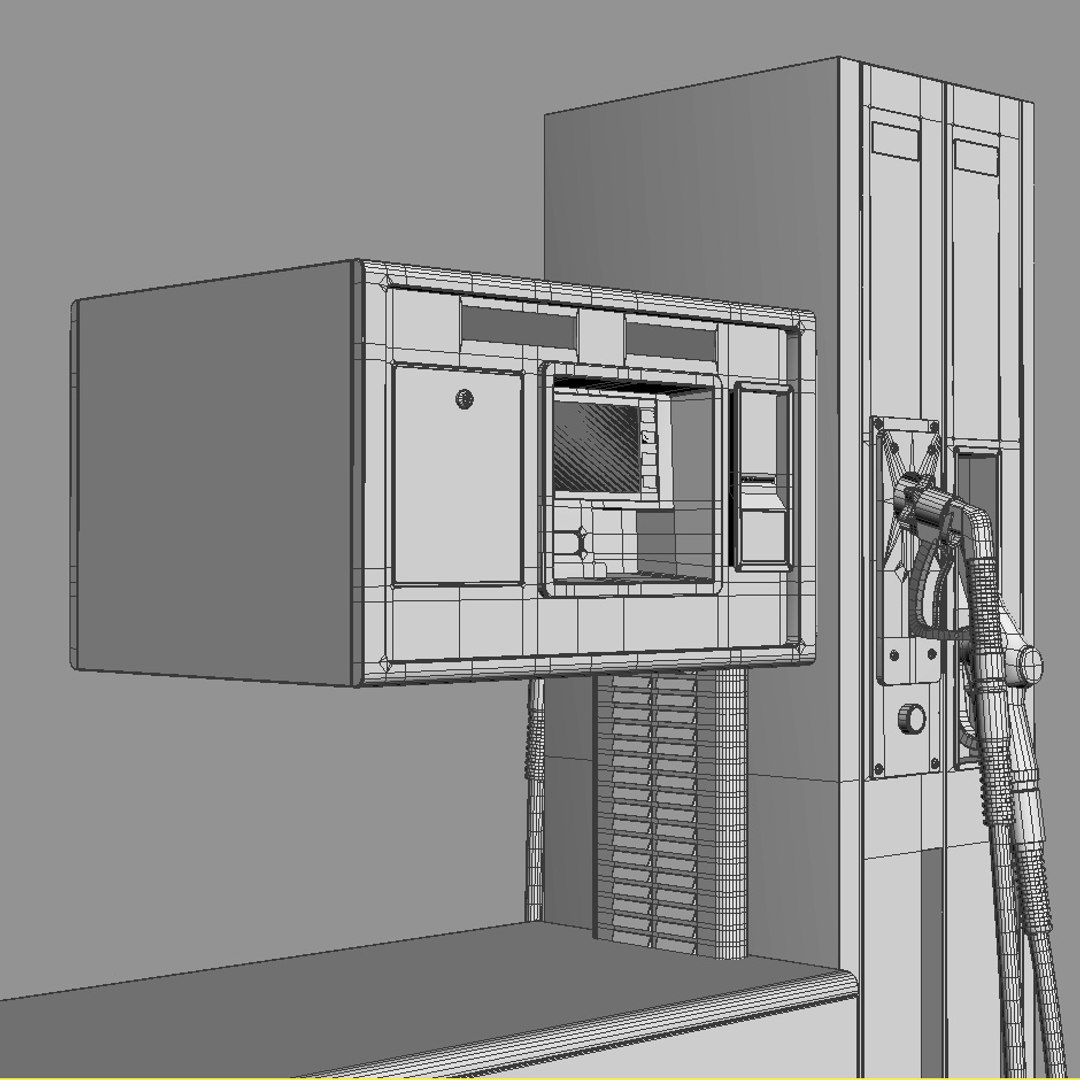 New Pumping Unit Gilbarco 3d Model