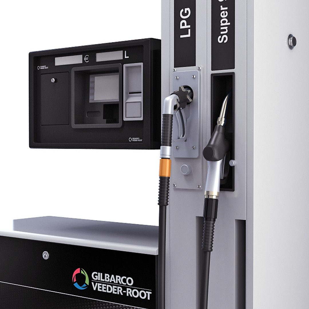 New Pumping Unit Gilbarco 3d Model