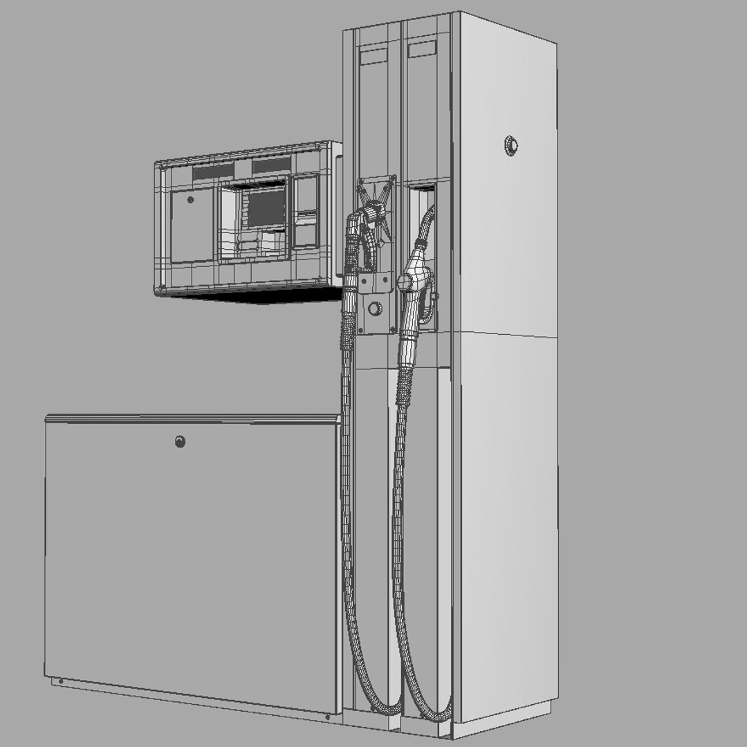 New Pumping Unit Gilbarco 3d Model