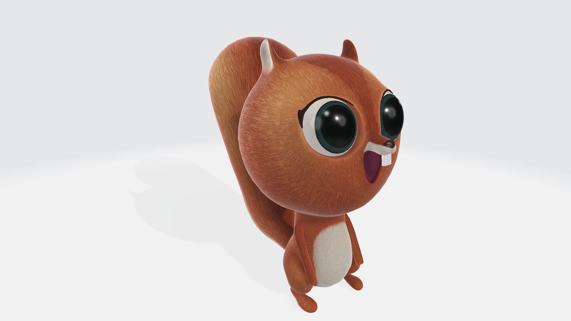 3D Squirrel Model - TurboSquid 2373325
