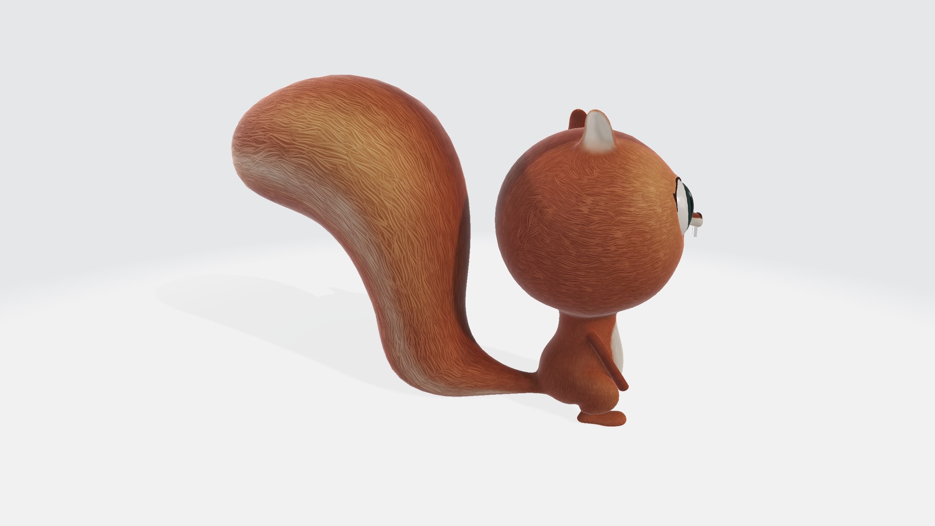 3D Squirrel Model - TurboSquid 2373325