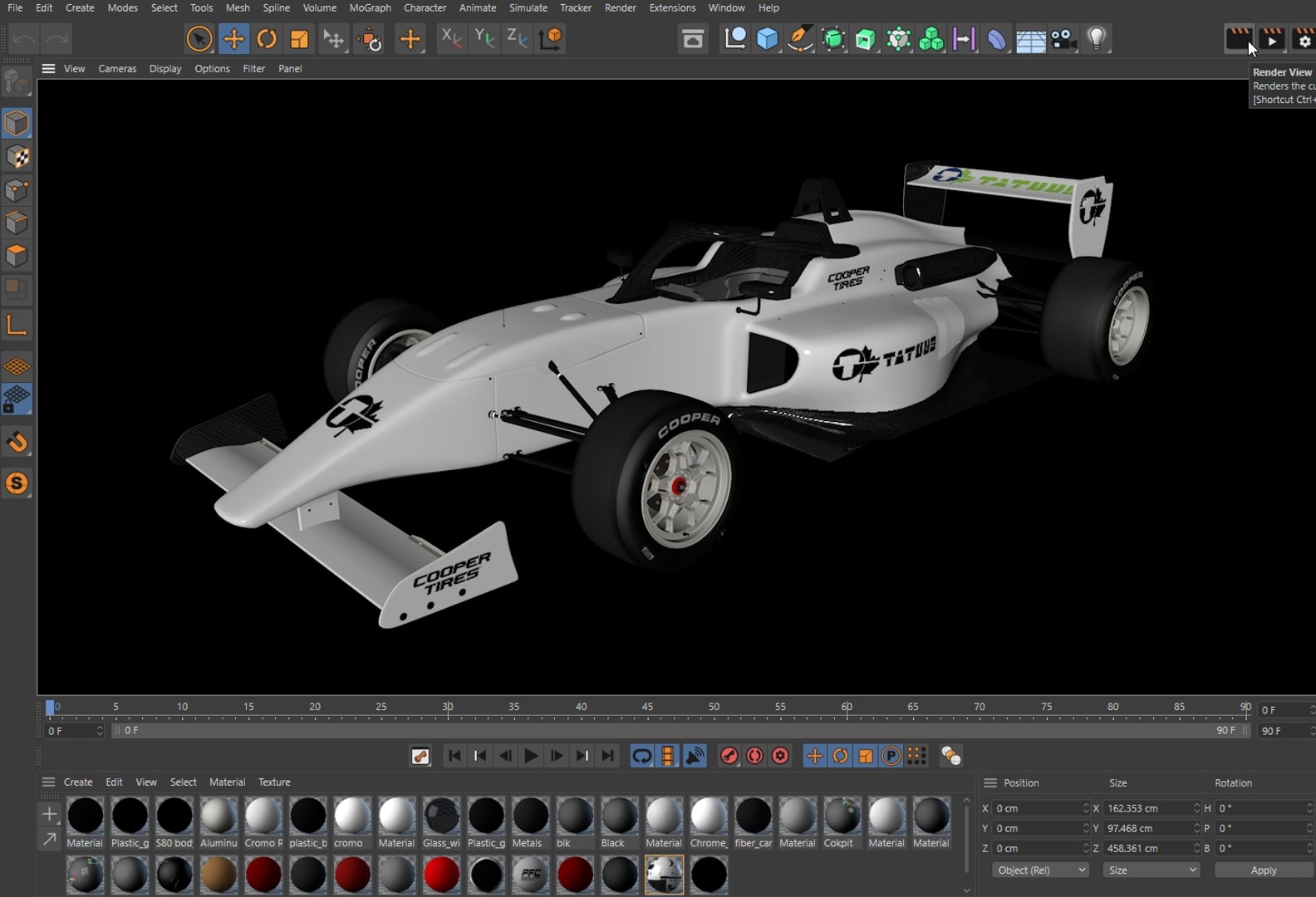 3D Tatuus USF 22 Template - TurboSquid 1810212