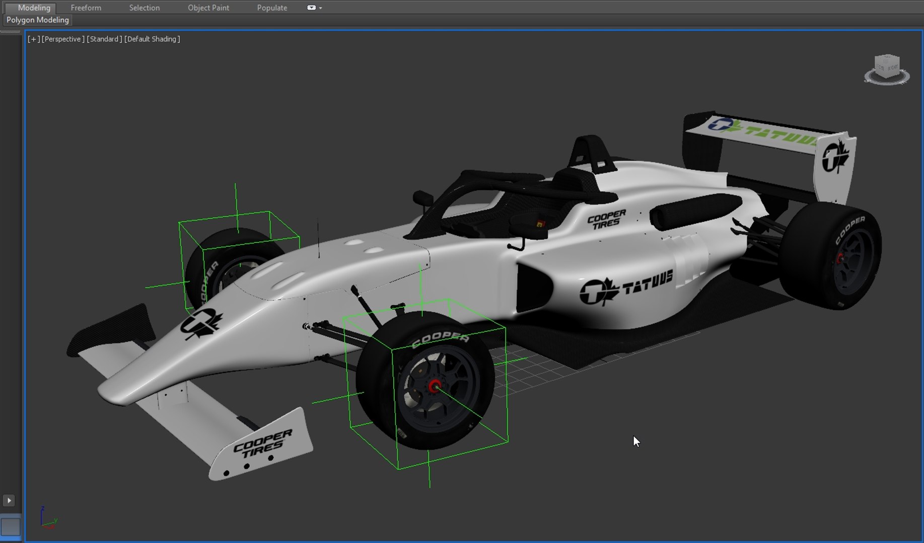 3D Tatuus USF 22 Template - TurboSquid 1810212