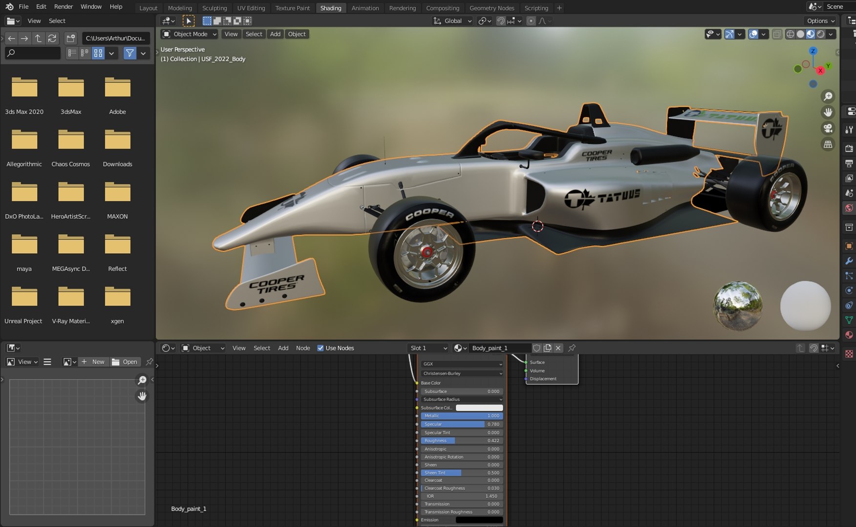 3D Tatuus USF 22 Template - TurboSquid 1810212