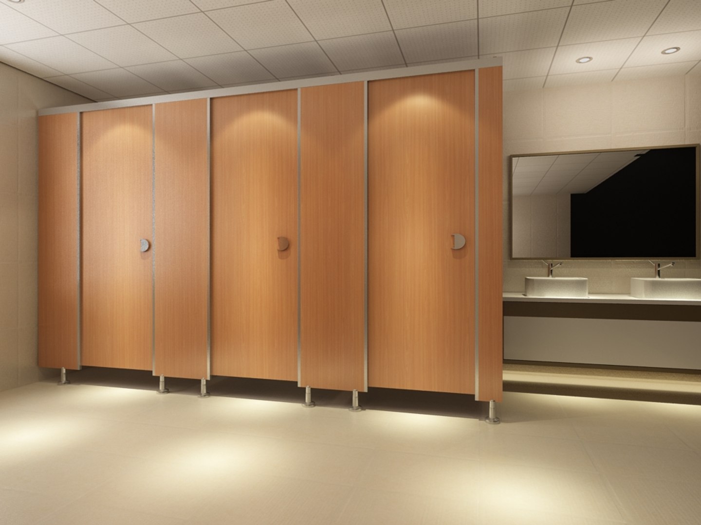 3D Model Public Wc - TurboSquid 1427486