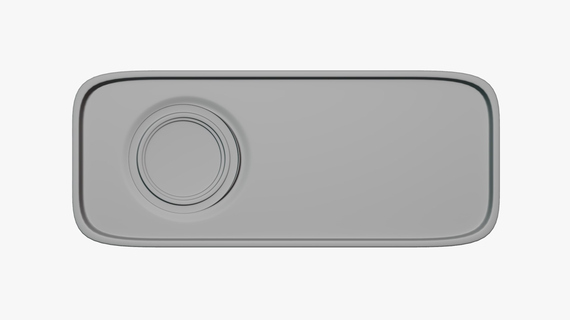 3D Model Basic Oil Tin Can - Geometry Only No Textures No Materials ...