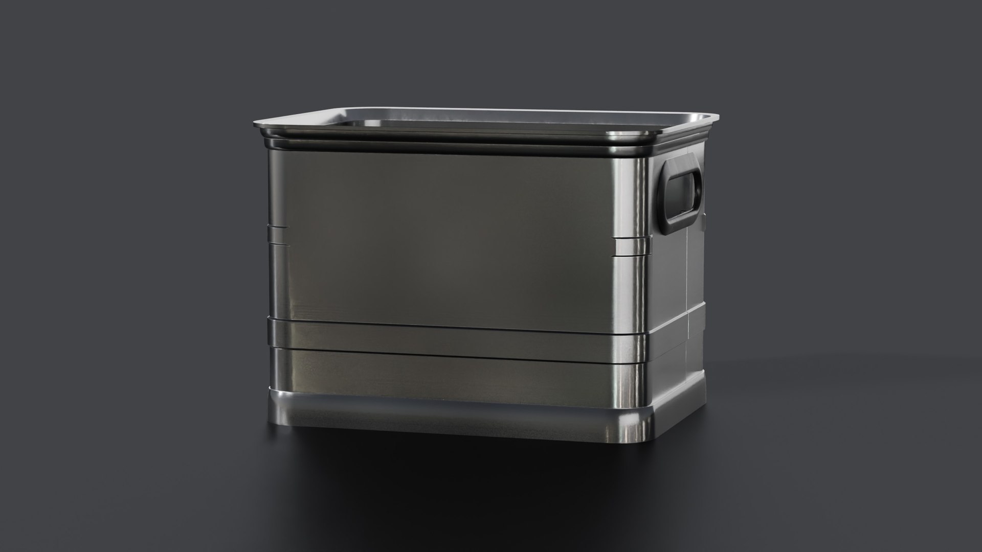 3D Model Aluminum Container 001 XS - TurboSquid 2309265