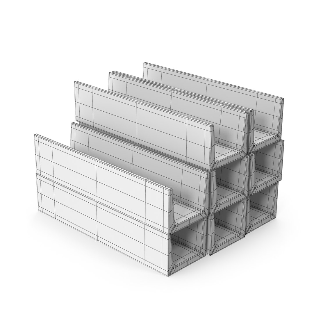 3D Model Concrete Trenches - TurboSquid 2142092