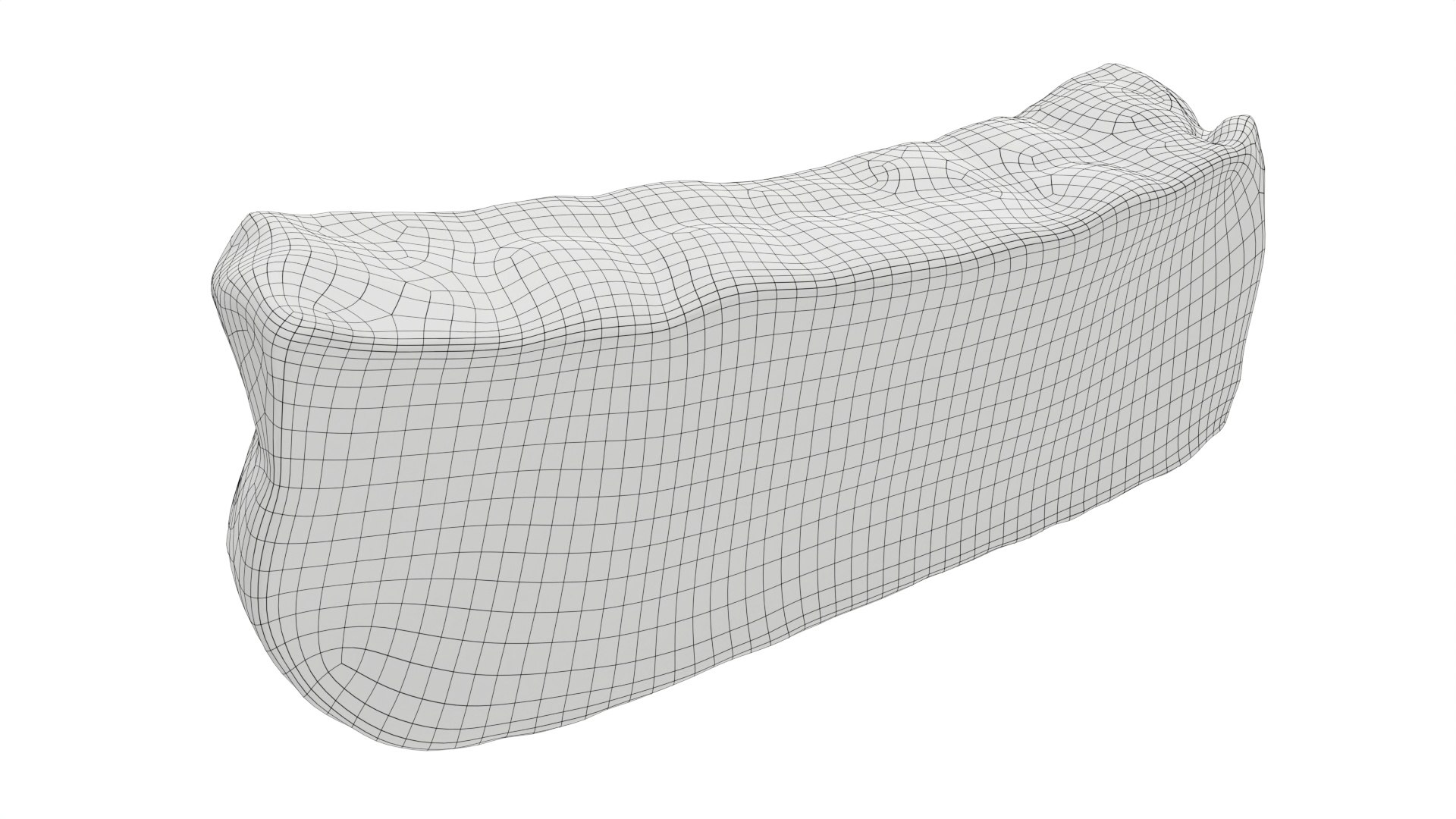 Smoked Ham Piece 3D - TurboSquid 2339283