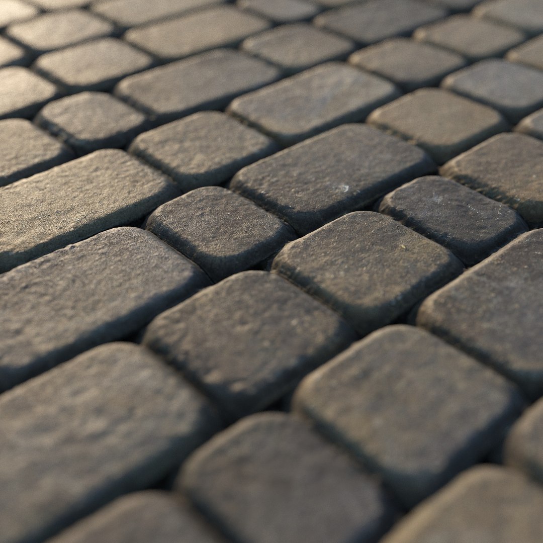 Seamless Paving Slabs 3D Model - TurboSquid 1602293