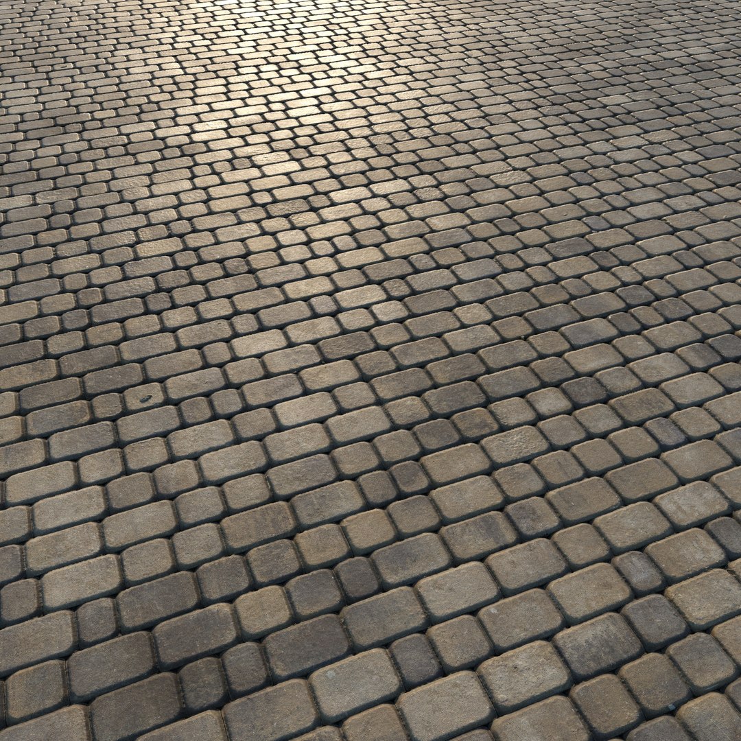 Seamless Paving Slabs 3D Model - TurboSquid 1602293