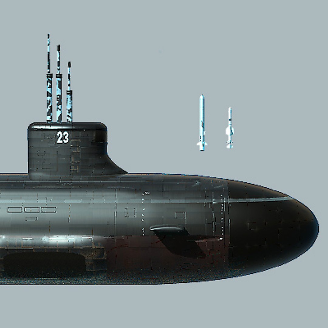 Seawolf Submarine Ssn23 Carter 3d Model