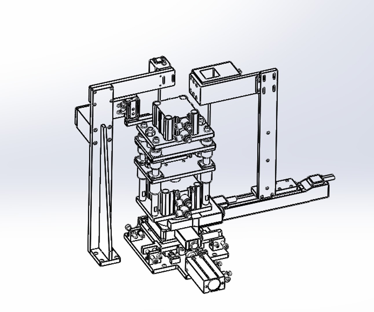 Ccd Stamping Mechanism 3D Model - TurboSquid 1530769