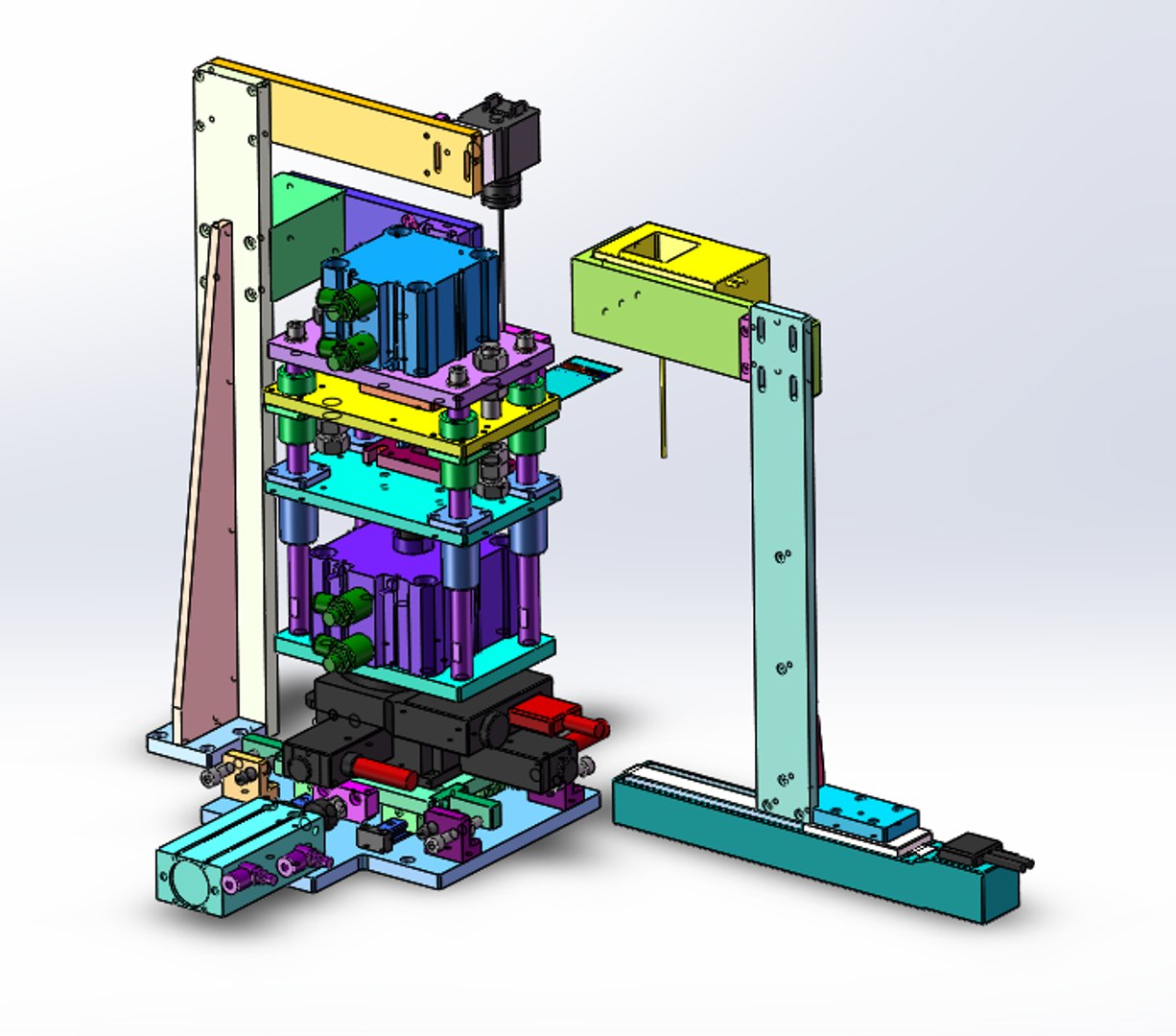 Ccd Stamping Mechanism 3D Model - TurboSquid 1530769