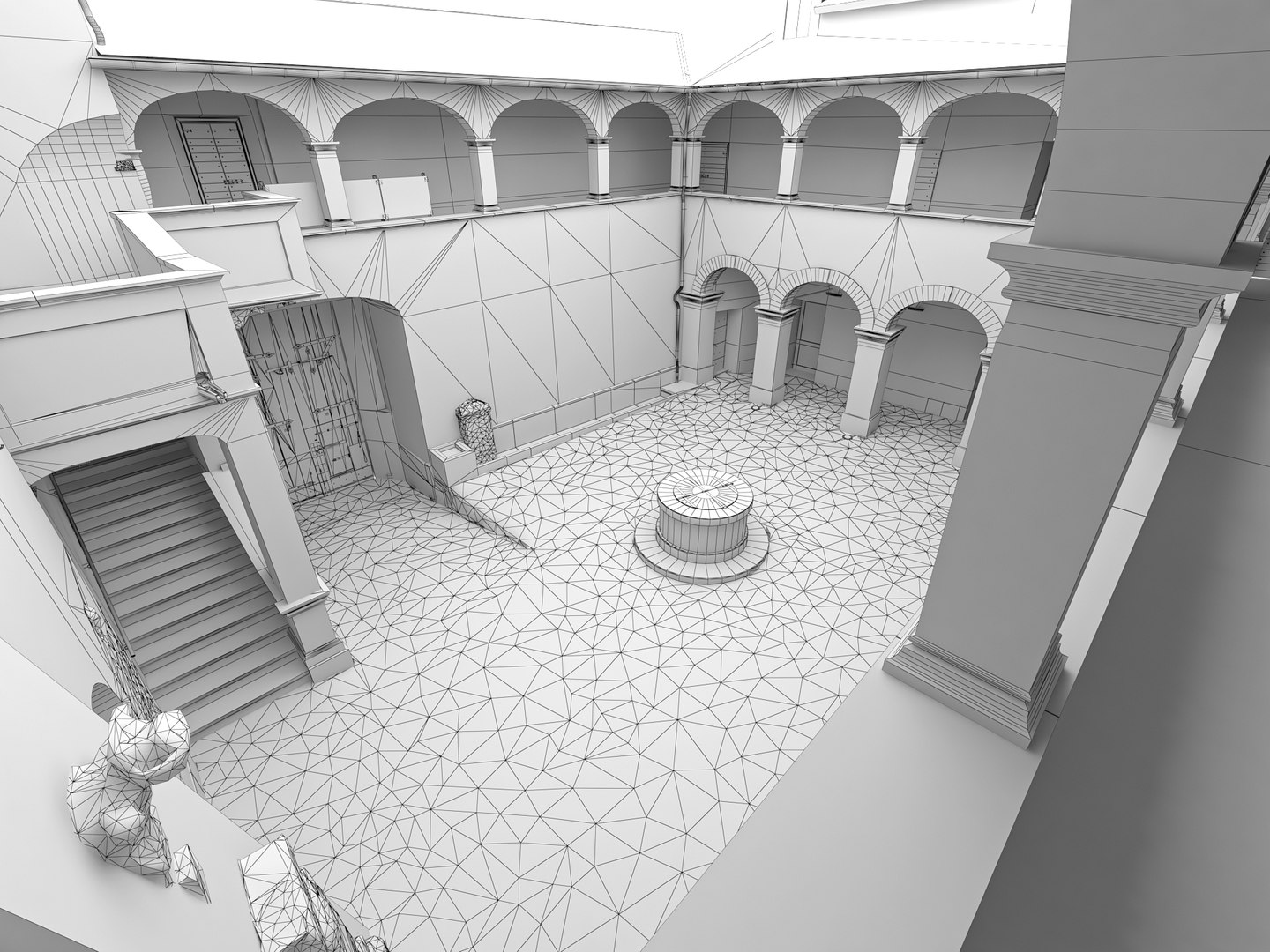 3D Castle Interior - TurboSquid 2152183