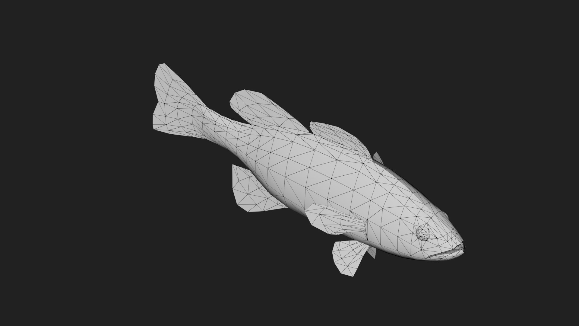 Bass Fish 3D Model - TurboSquid 2123102