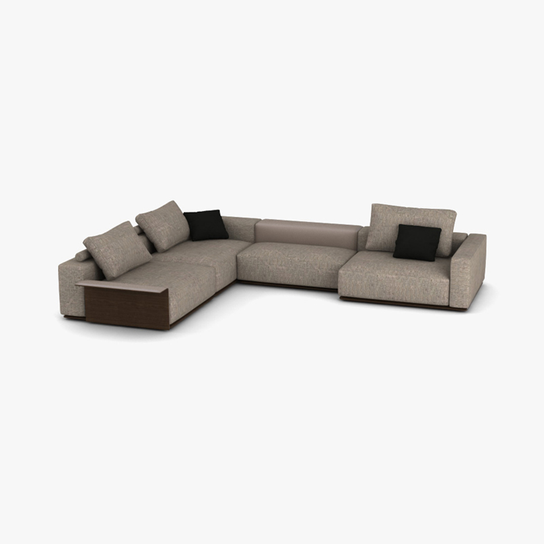 3D Poliform Westside Sofa - TurboSquid 1813495